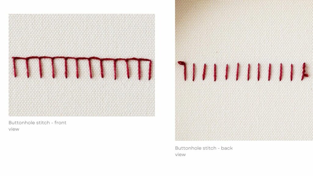 Buttonhole Stitch - Practical Embroidery online school