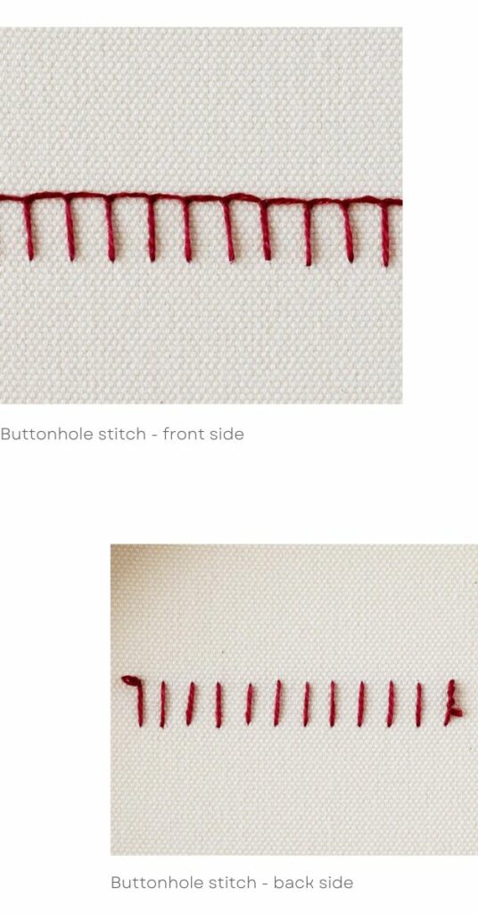Buttonhole Stitch - Practical Embroidery online school